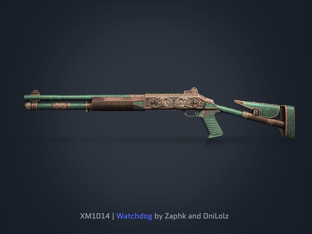 Зеленые скины в CS2 в 2024 году