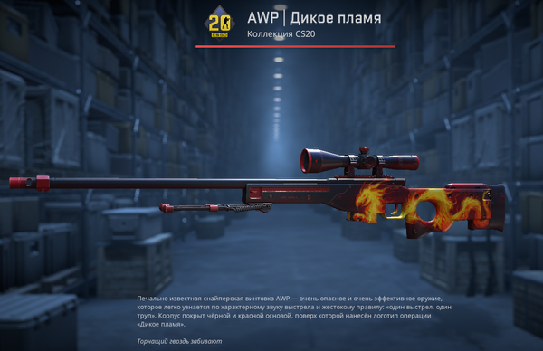 Лучшие скины на AWP в CS2: редкие и популярные